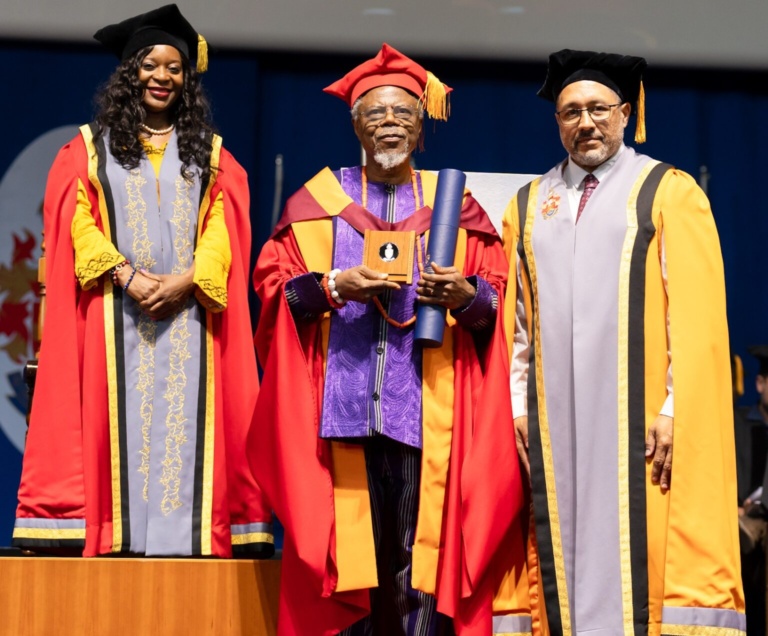 BREAKING: Falola receives an honorary degree at the University of ...