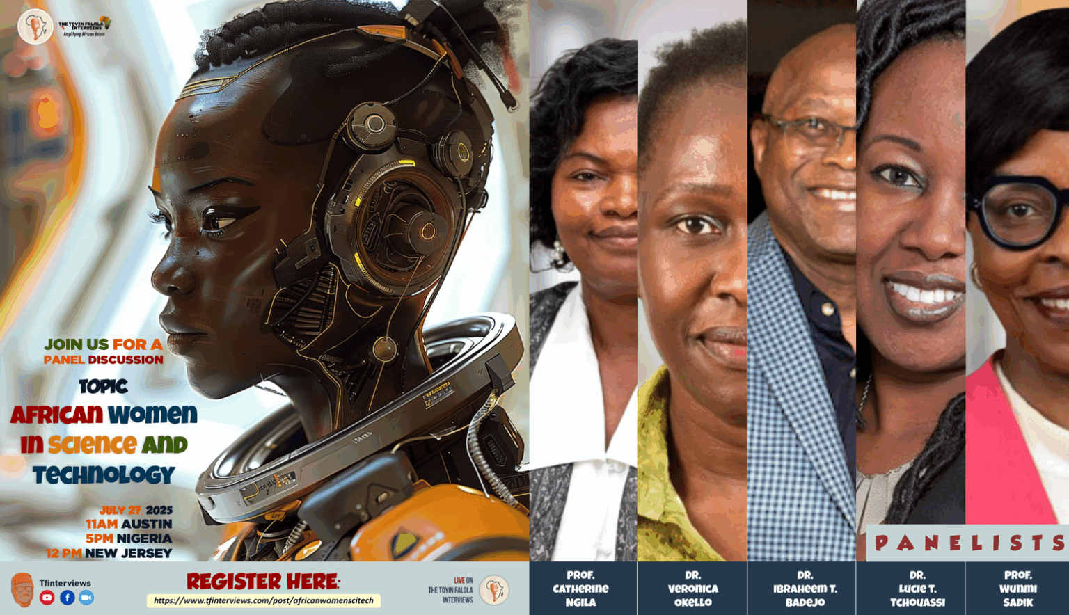 TF Interviews – A Panel Discussion on African Women in Science and ...